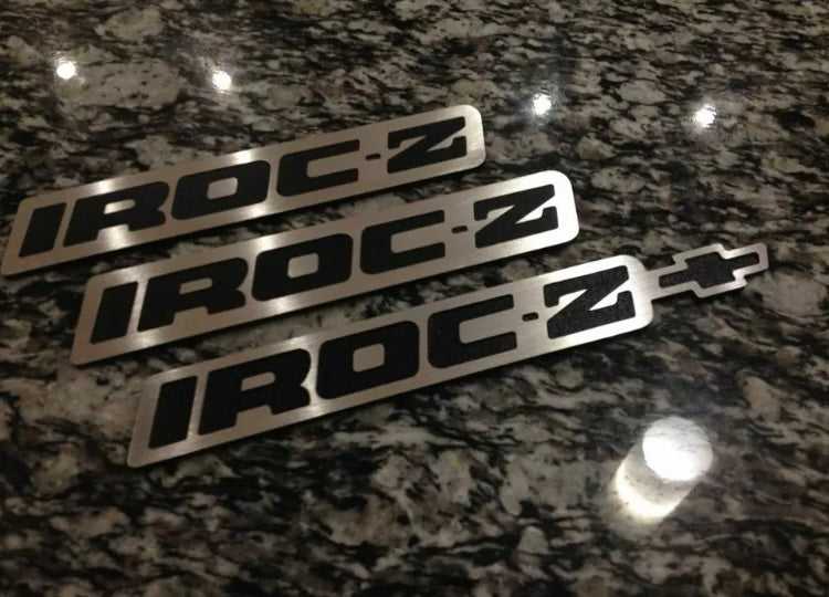 82-92 CAMARO Rocker Emblems – RazorCustoms